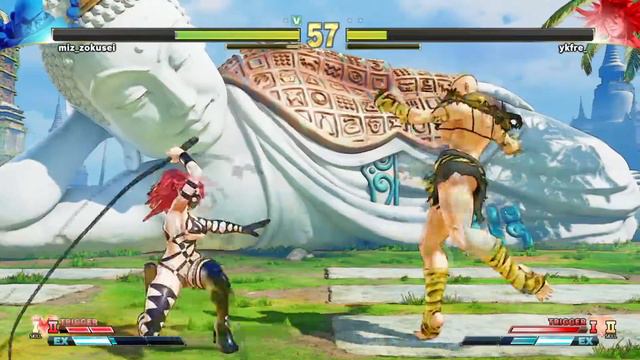 Female sagat vs Poison monster princess - rankeds matches - street ...