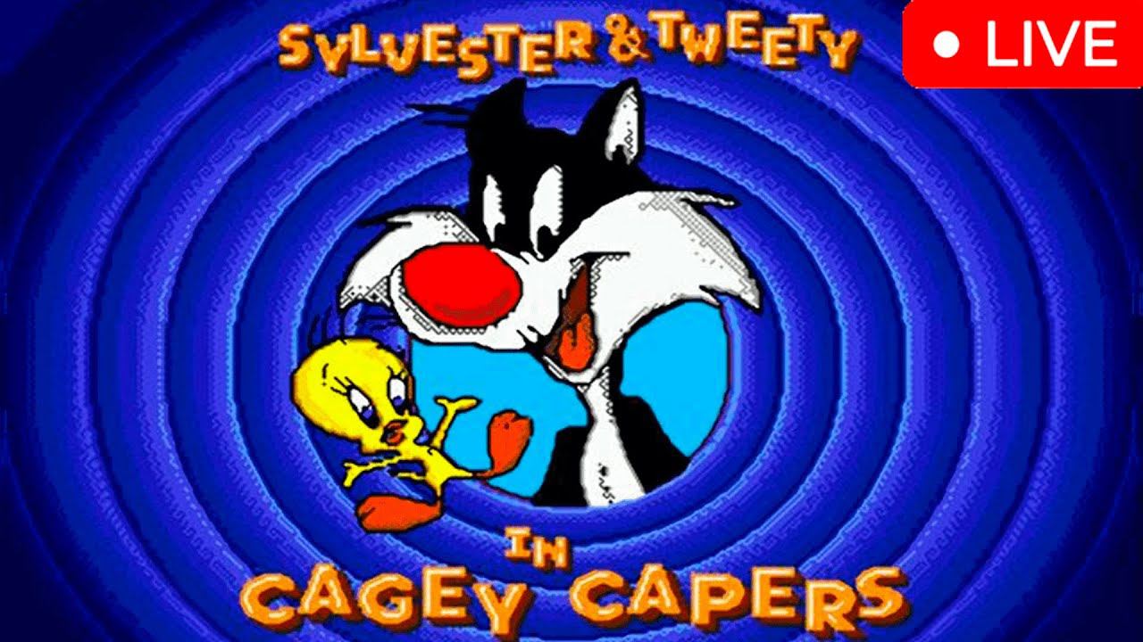 ПТИЧКА-ПРОГЛОТ И КОТ! ► Прохождение Sylvester and Tweety in Cagey Capers #2