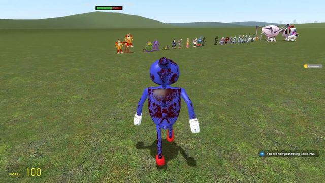 PLAYING AS CURSED SONIC.EXE VS ALL 3D SANIC CLONES MEMES in Garry's Mod ...