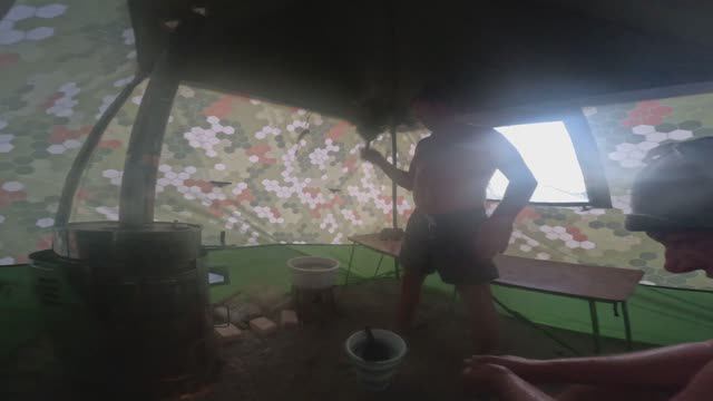 Сентябрьский отдых с баней Мобиба