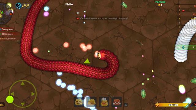 я ем всех подряд в little big snake