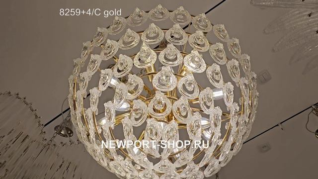 Newport Люстра 5259+4/C gold ( Newport-shop.ru )