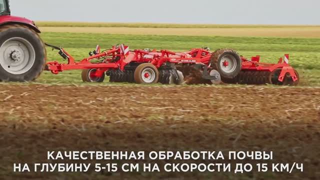 Лущильник с независимыми дисками KUHN OPTIMER XL