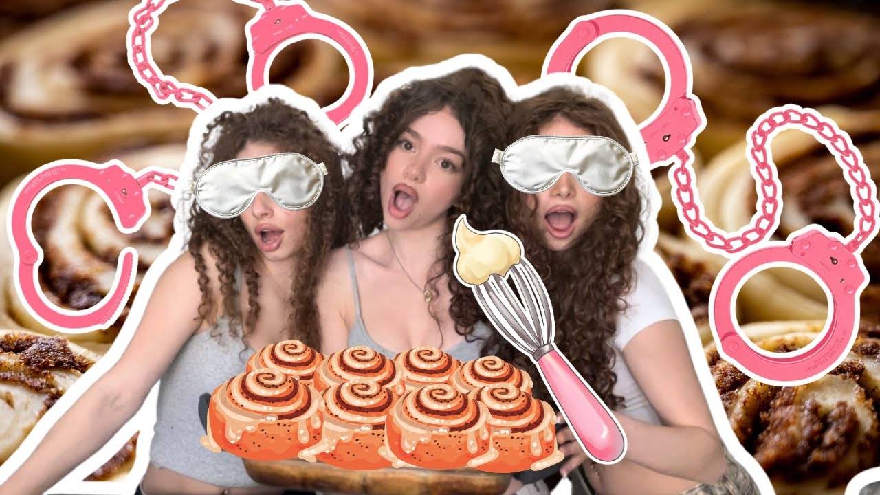 ВЫПЕЧКА С ЗАВЯЗКОЙ ГЛАЗАМИ И В НАРУЧНИКАХ / BAKING BLINDFOLDED AND HANDCUFFED