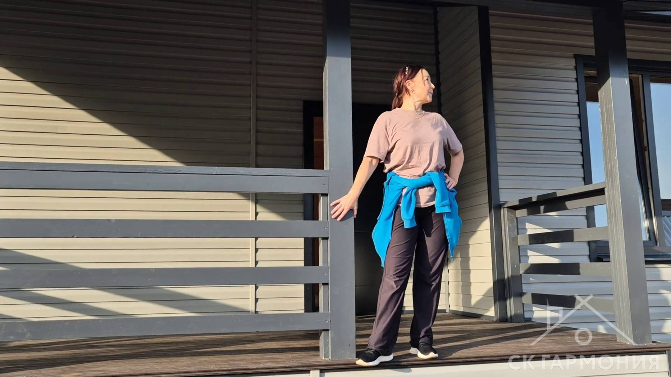 Видеоотзыв о строительстве каркасного дома 8.5х9.5м по индивидуальному проекту!