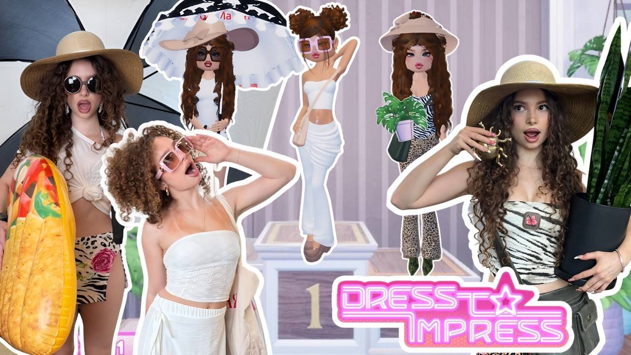 Мы играли в "РЕАЛЬНУЮ ЖИЗНЬ" , We Played REAL LIFE DRESS TO IMPRESS Roblox