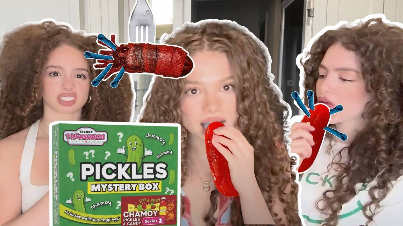 Пробуем ROTTEN Pickle Mystery Box /  MysterTrying ROTTEN Pickle Mystery Box