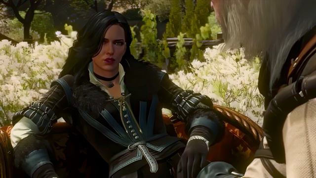 The Witcher 3 Йен приехала к Геральту в Корво-Бьянко