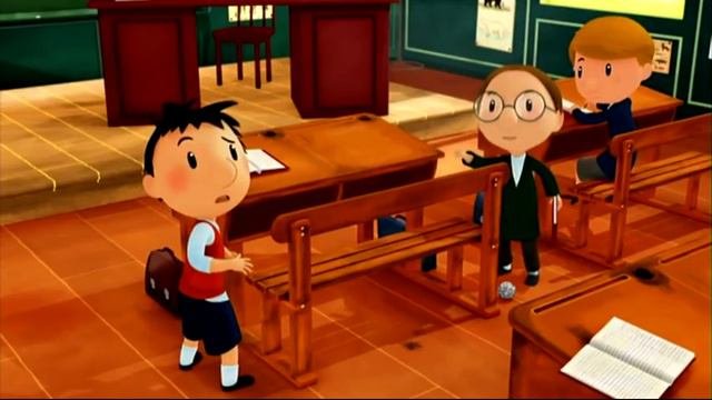 Le Petit Nicolas, La dictée (court)