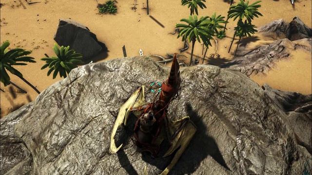 Ark Survival Evolved Выживание на Ragnarok #12 Первый хищник Кранотавр и птичка Микрорапто