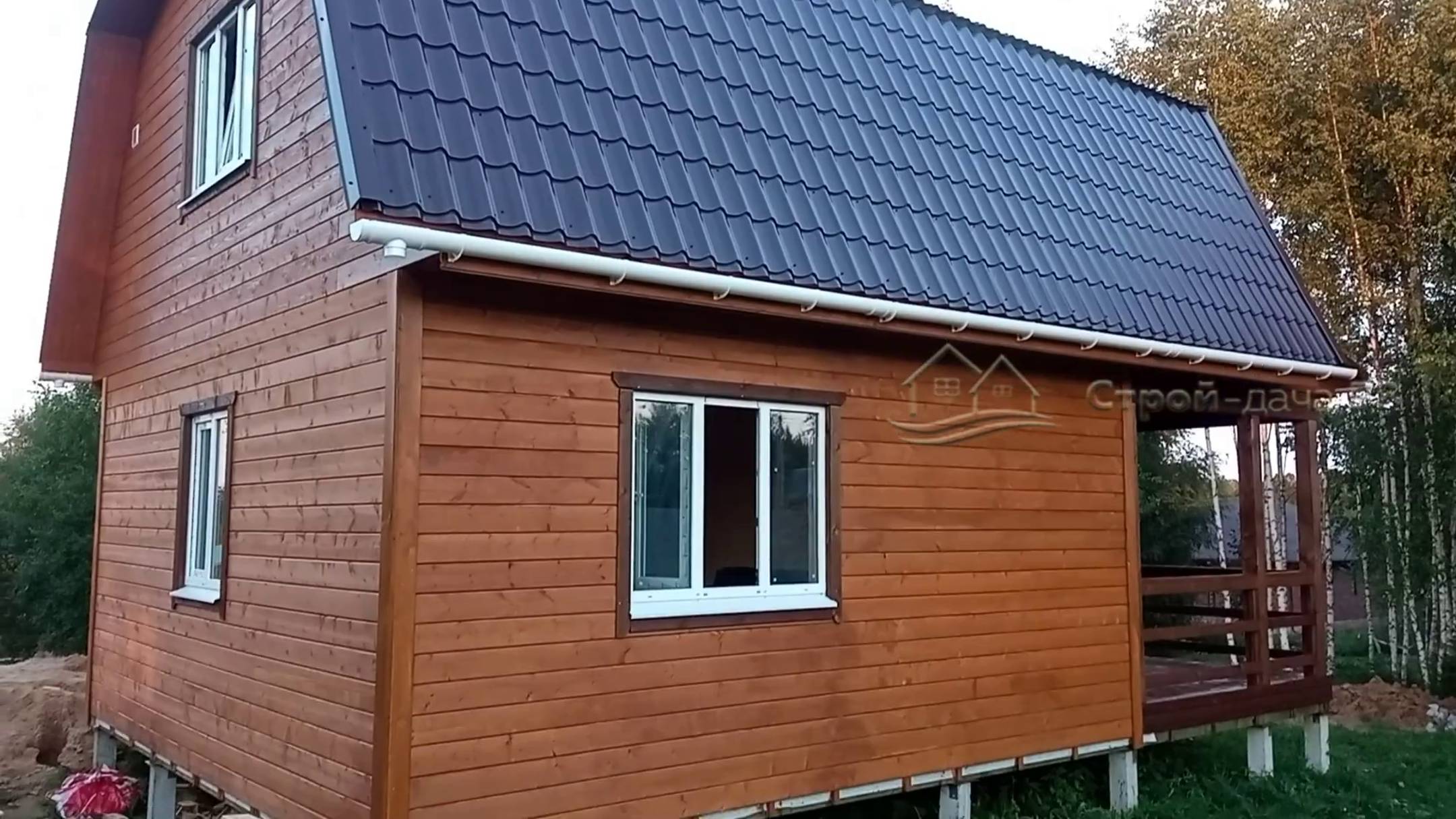 Видеоотзыв о строительстве каркасного дома 6х9 в Ярославле