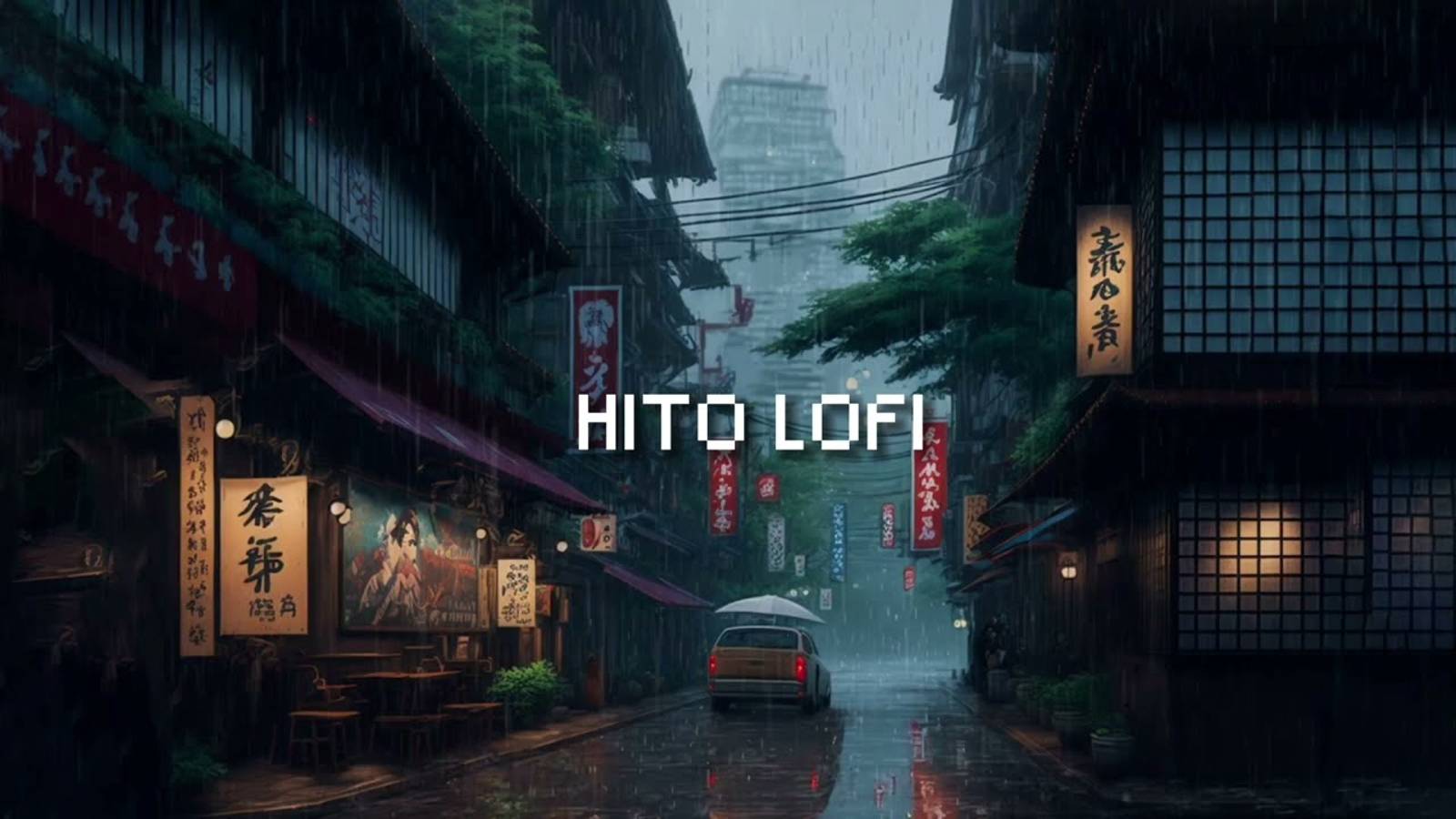 Rain drive • lofi ambient music _ chill beats to relax_study to