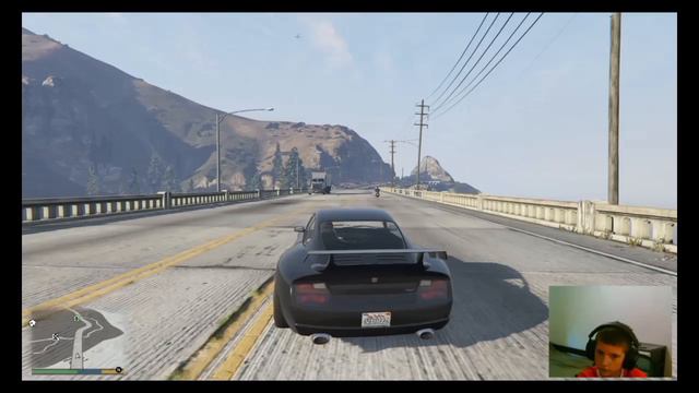 Пытаюсь улететь на самолете с военной базы! GTA5!