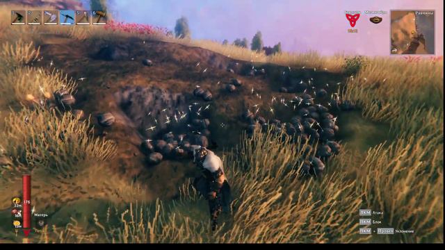 Valheim - добыча камня