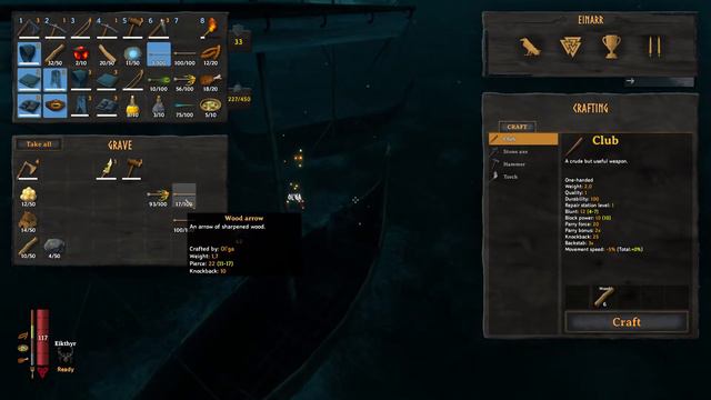 Valheim Снятие команды с терпящего бедствия судна.