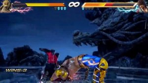 Tekken 7 | Mashing buttons as King