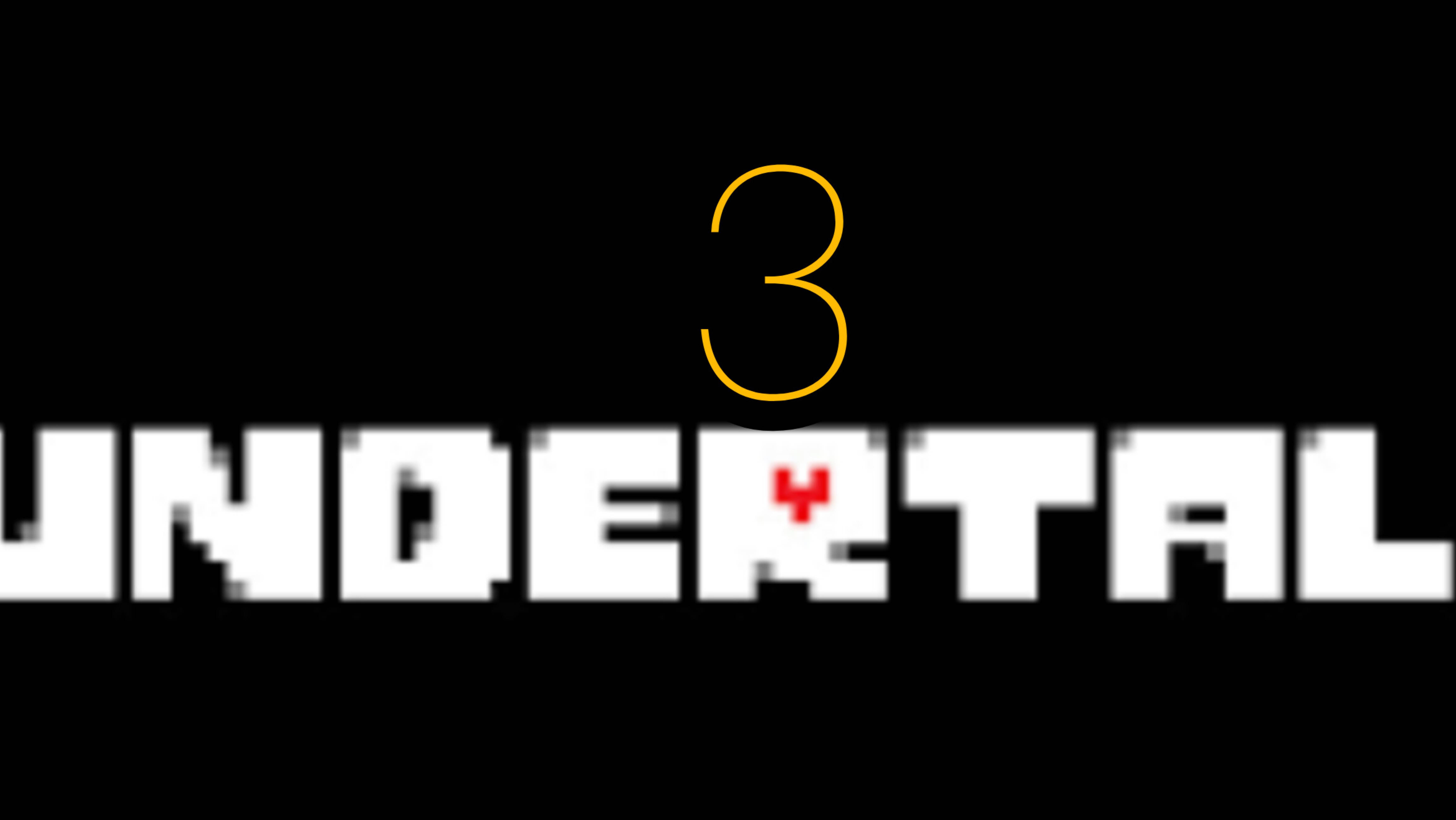 Играю в андертейл 3 часть!!!
