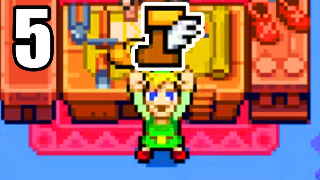 [#5 TLoZ: The Minish Cap] САПОГИ ВЕТРА (GBA)