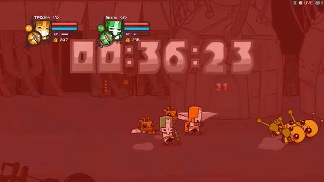 Castle Crashers - 4 - Тяжкий путь рыцаря - Валейбол