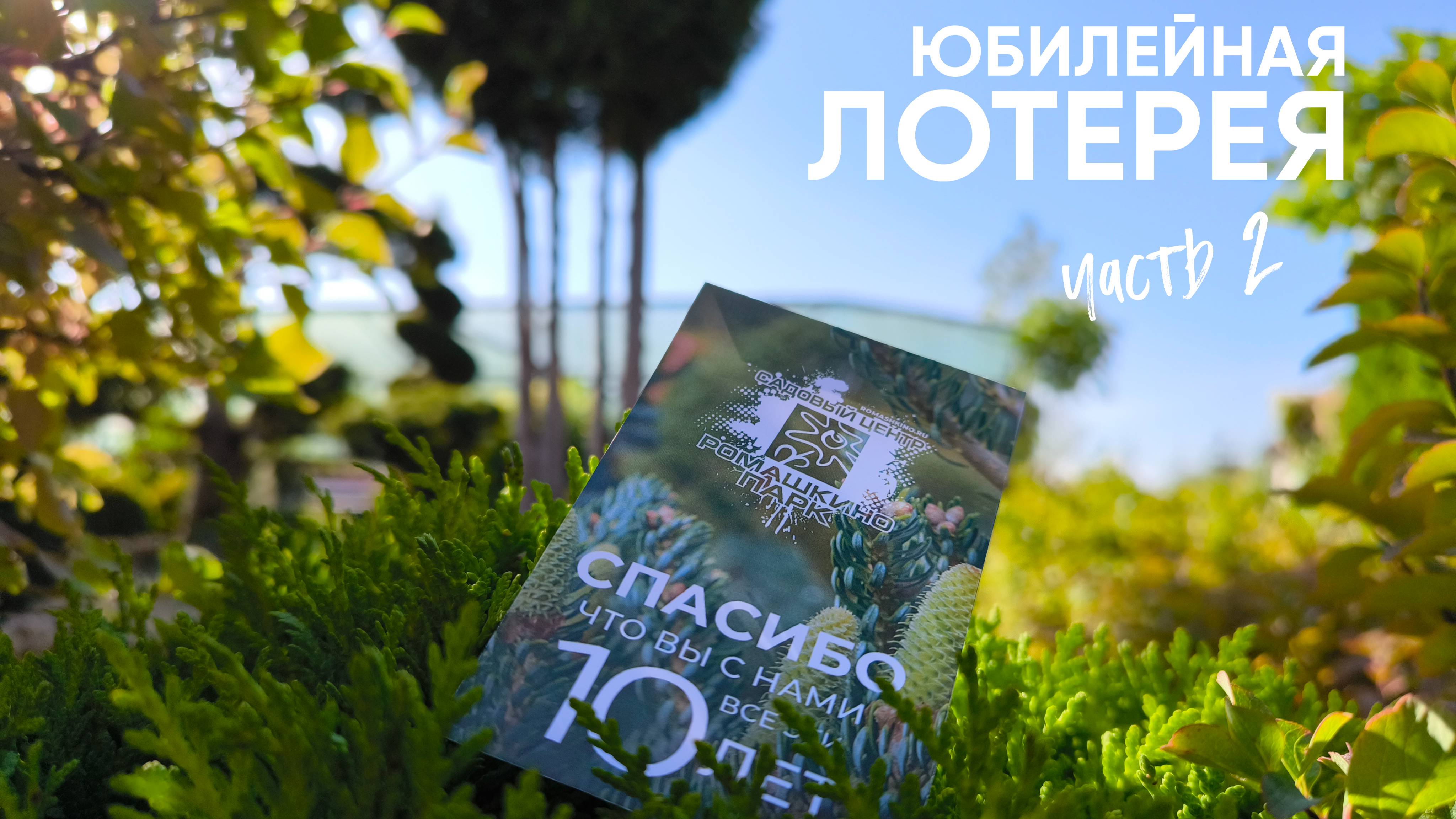 Юбилейная лотерея часть 2