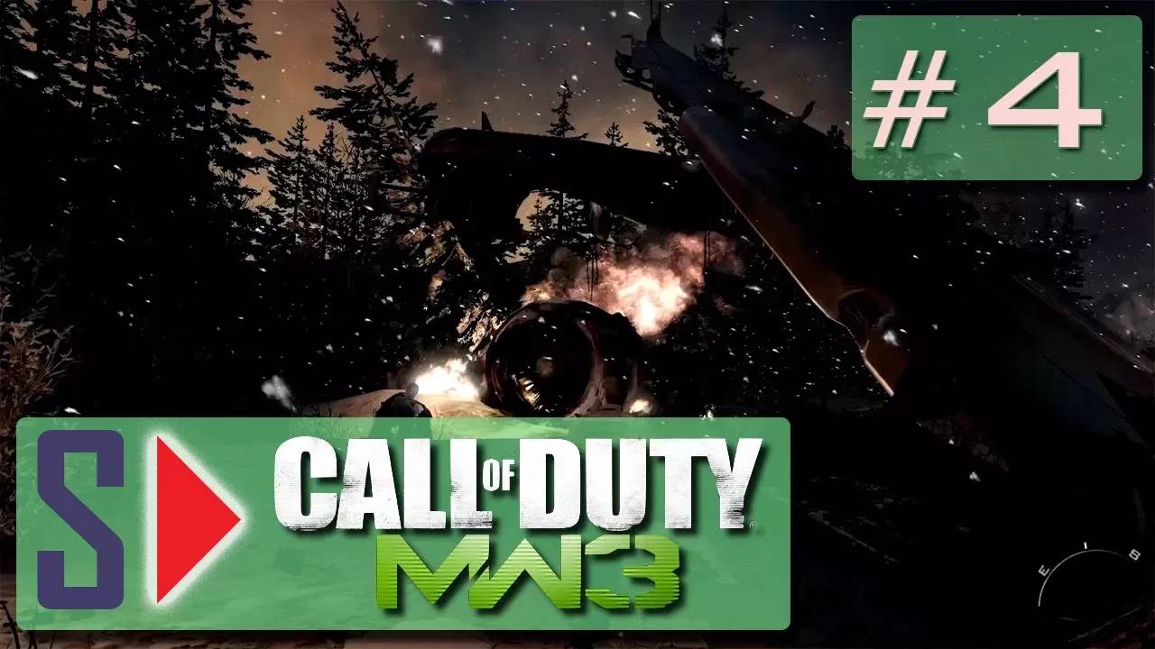 Call of Duty Modern Warfare 3 (сложность ＂Ветеран＂) - #4 Турбулентность