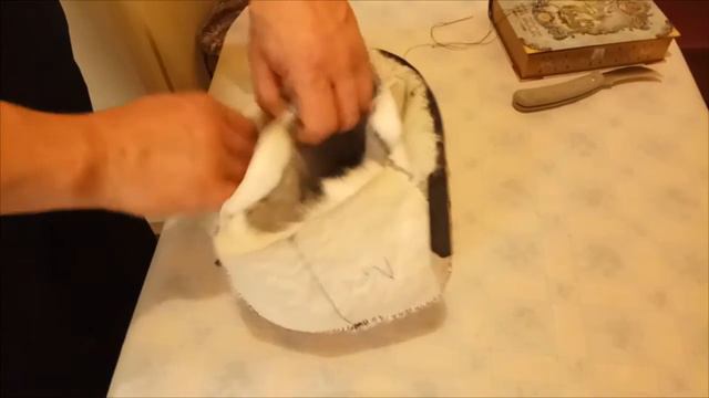 Шапка ушанка -  сшиваем полностью.