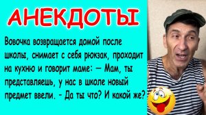 Подборка очень смешных Анекдотов про Вовочку (точно смешные)