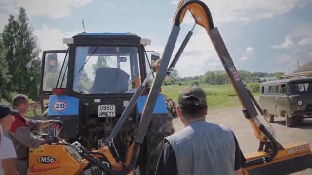 Косилка FERRI TM 56 в работе!