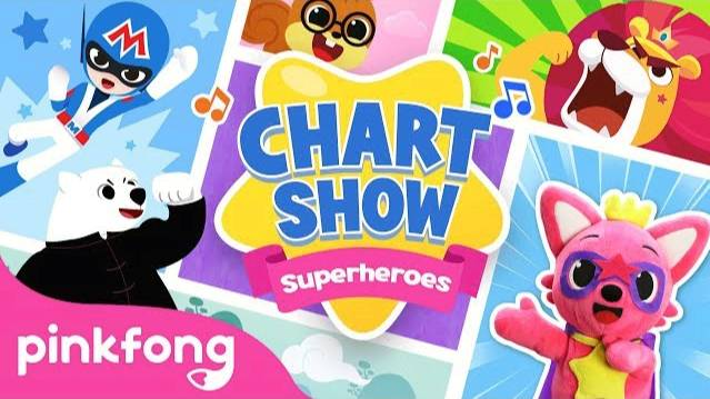 I wanna be a Superhero | Pinkfong Baby Shark Chart Show | Pinkfong Show ...