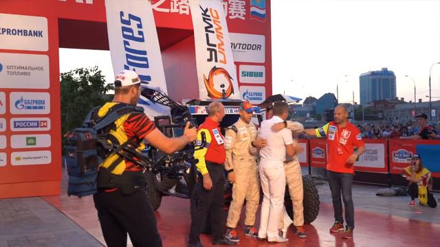 Команда Сергея Карякина Start Silk Way Rally 20 07 2018