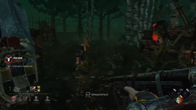 Dead by Daylight - Стрелок - Безумный ковбой и нагарпуненая Кейт!