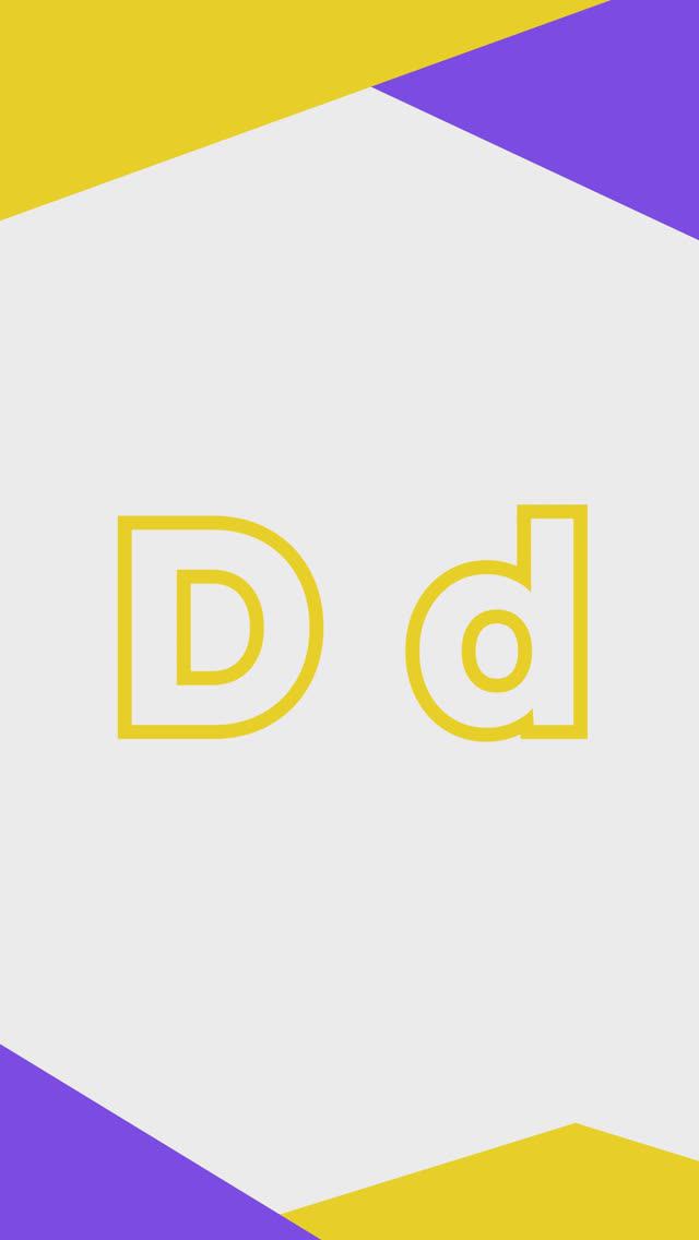 Повторим слова на букву D d