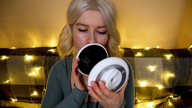 ASMR 3Dio binaural intense ear eating. Mouth sounds ear licking whispering for sleep & relaxation 😴