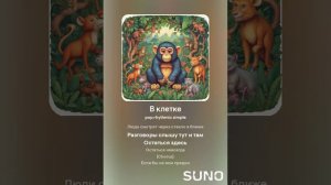 В клетке (начало текста и музыка Наталья Терехова, далее текст и аранжировка ИИ)