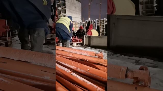 Разгрузка оборудования вручную: когда кран занят