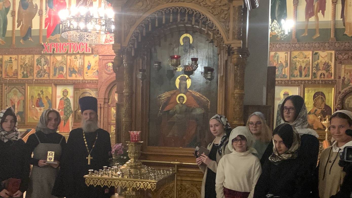Встреча с  настоятелем храма Державной иконы Божией Матери протоиереем Николаем Булгаковым