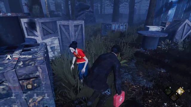 Dead by Daylight - Детектив Тэпп - Тэпп и маньяк которого нет   Достижение Опытный Тэпп