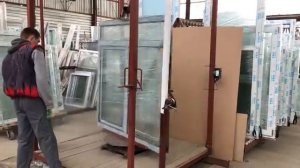 Упаковка пластиковых окон