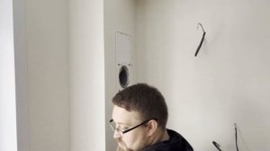 Монтаж Vakio KIV в готовое отверстие