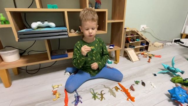 Сашкины ящеры. Видео для детей часть 2