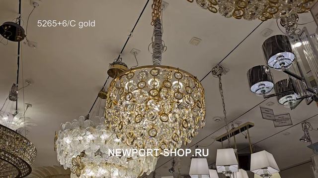 Newport Люстра 5265+6/C gold ( Newport-shop.ru )