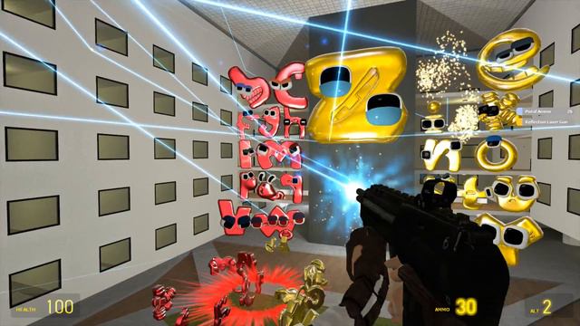 NEW GOLDEN Vs. RUBY ALL LOWERCASE BABY 3D ALPHABET LORE FAMILY in ...