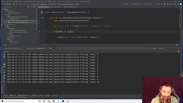 KOTLIN и ANDROID STUDIO для начинающих. Циклы  || Урок 20