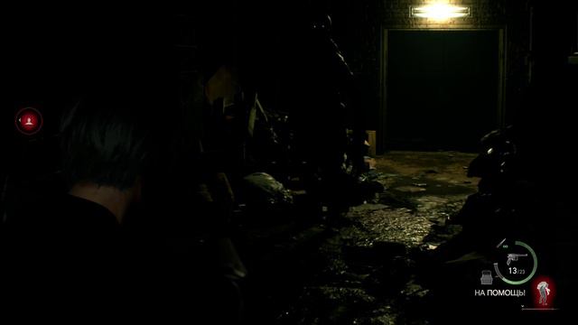 Resident evil 4 Remake Леон штурмует остров Садлера.