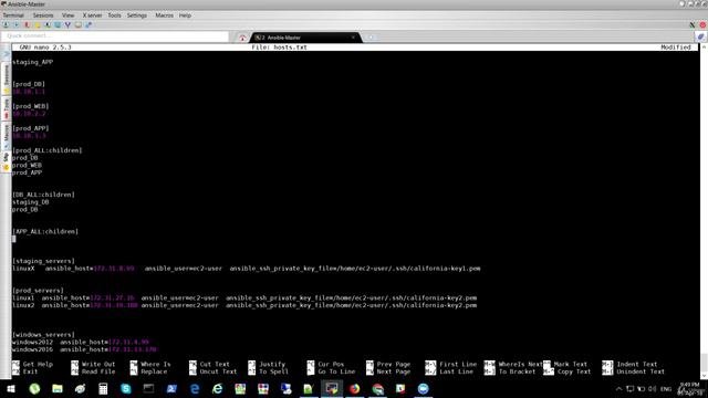 1.Курс Ansible - Правила создания файла Inventory - Часть 6
