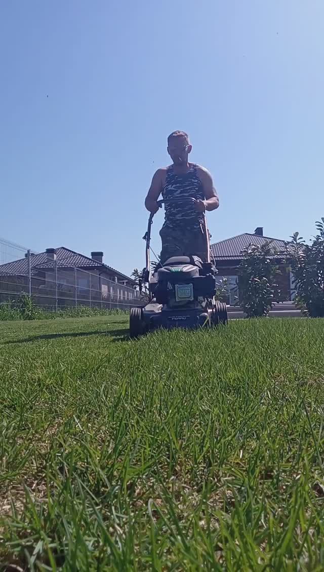 Эпичный покос газона