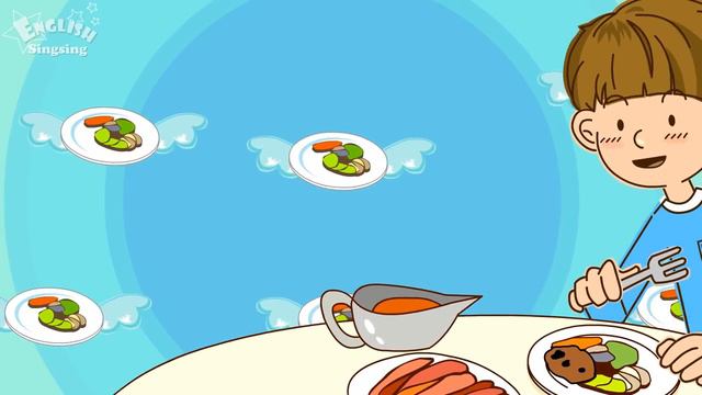 Theme 17. At the table - Do you want some more_ _ ESL Song & Story - Learning English for Kids