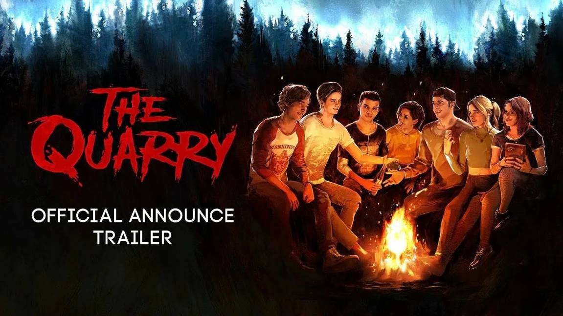 The Quarry - официальный трейлер к игре (На Английском)