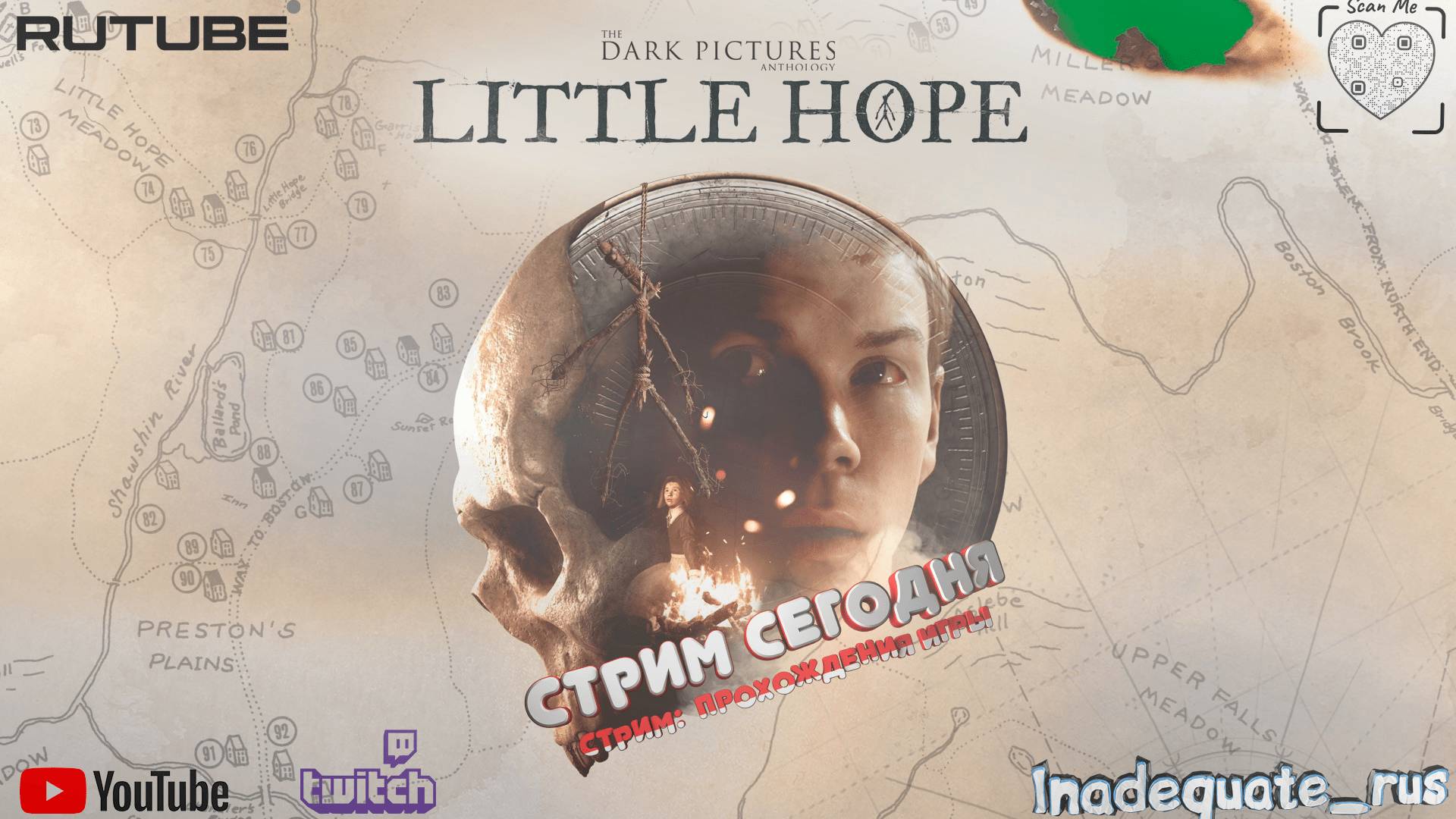The Dark Pictures Anthology Little Hope / Прохождение на русском / Пугай стримерами ❤️