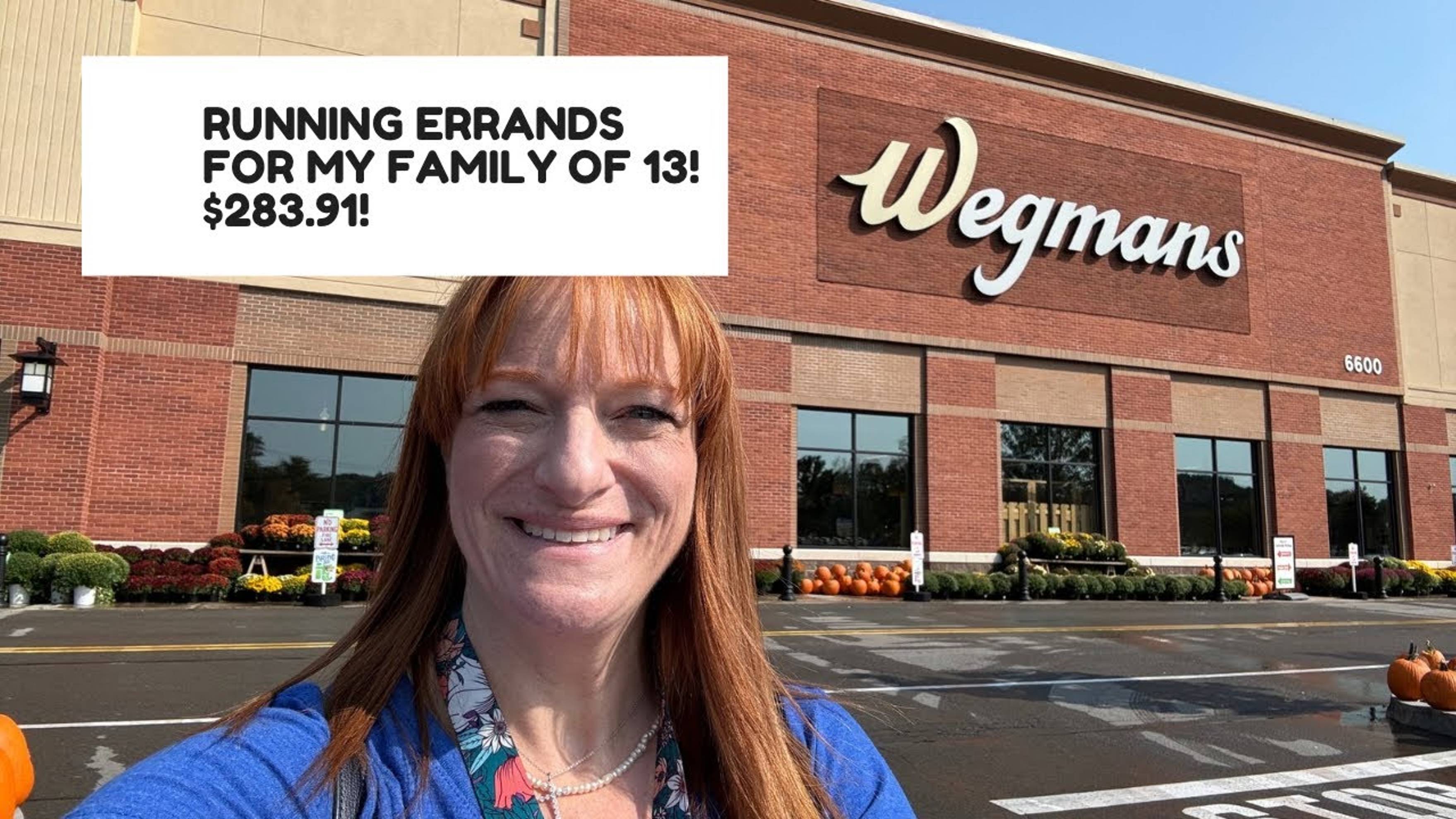 RUNNING ERRANDS FOR MY FAMILY OF 13! $283.91!